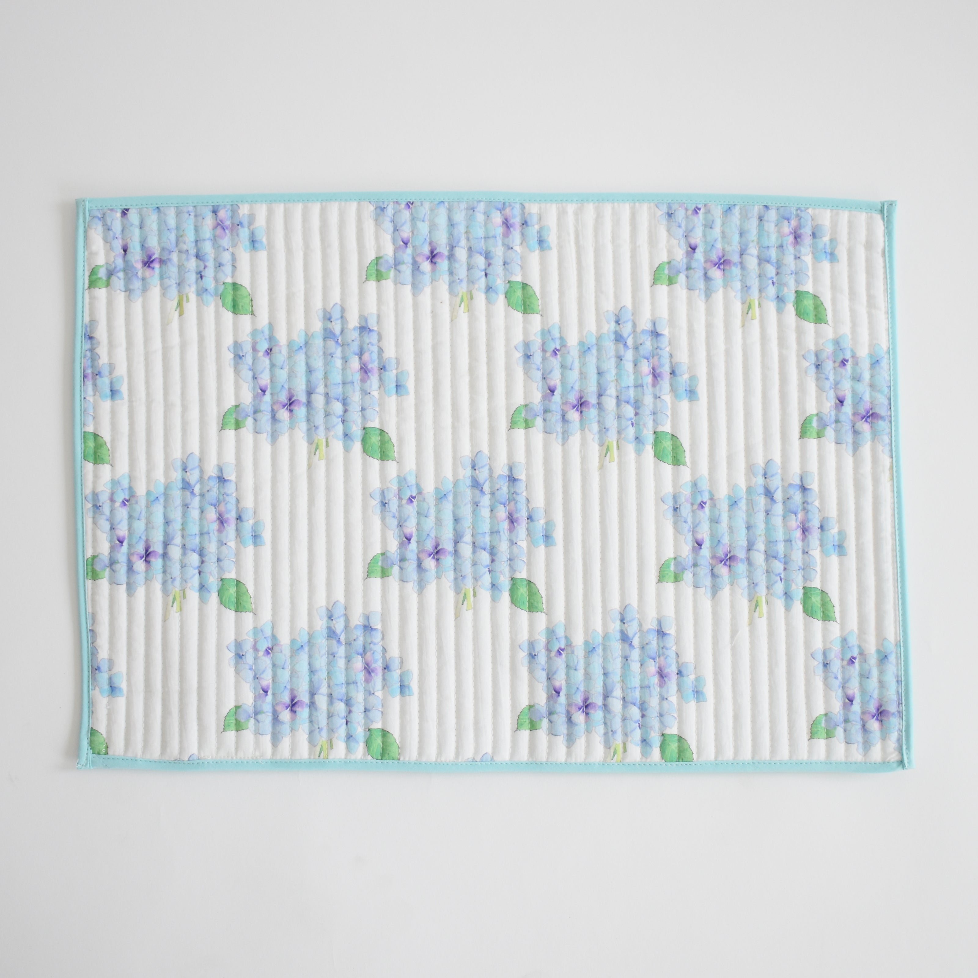 Sara Fitz Hydrangea Placemats Cotton Set of Four