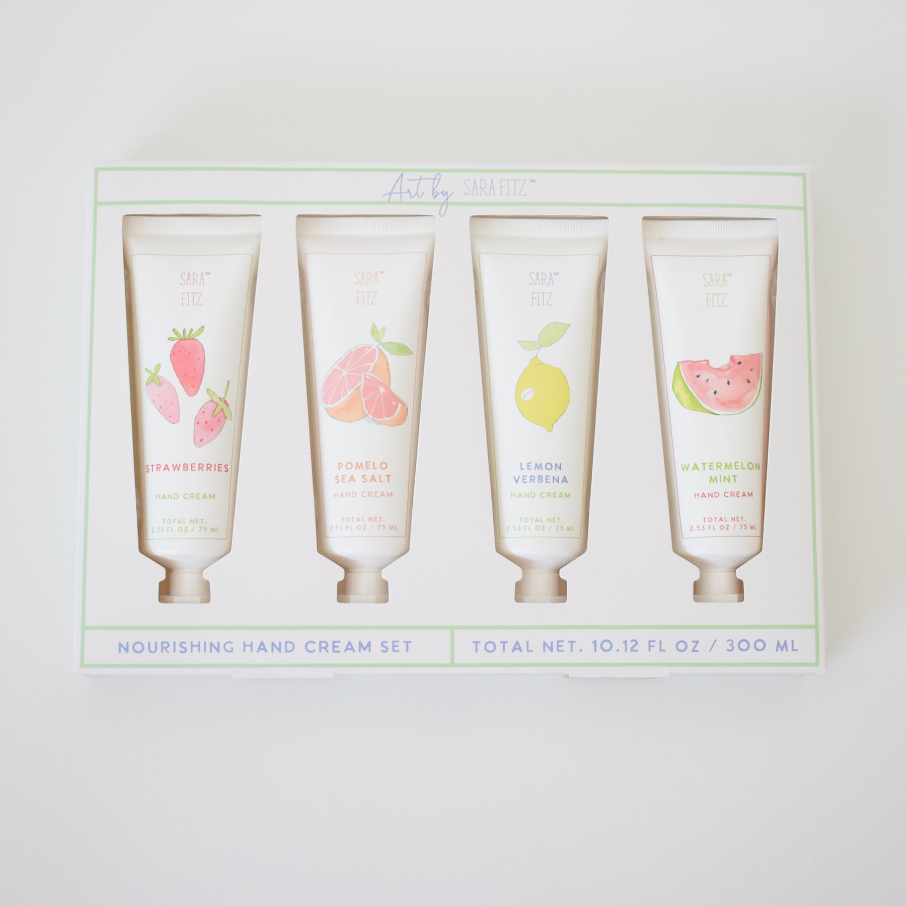 Sara Fitz Hand Cream Set With Four Nourishing Scents