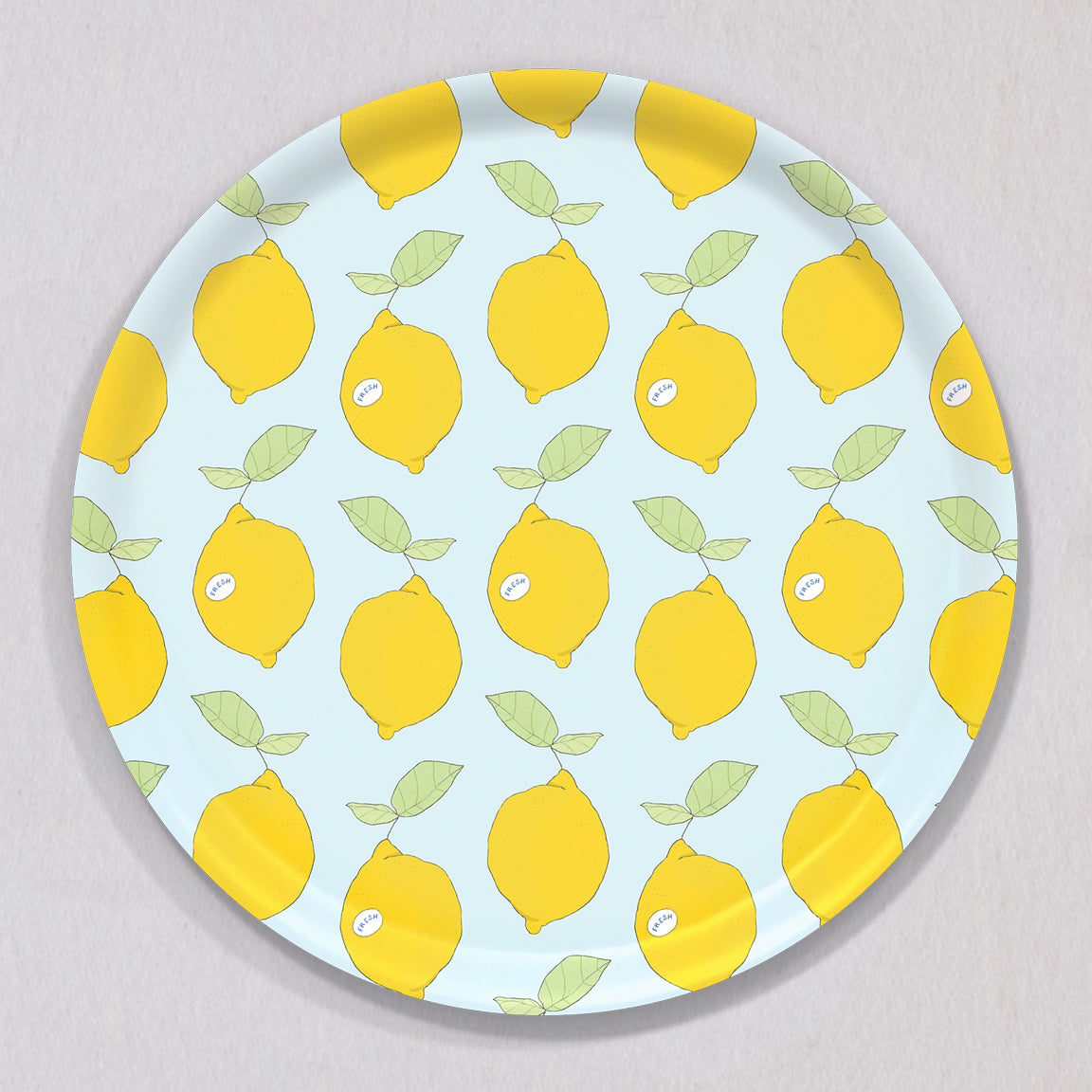 Lemon Tray, Round – Sara Fitz