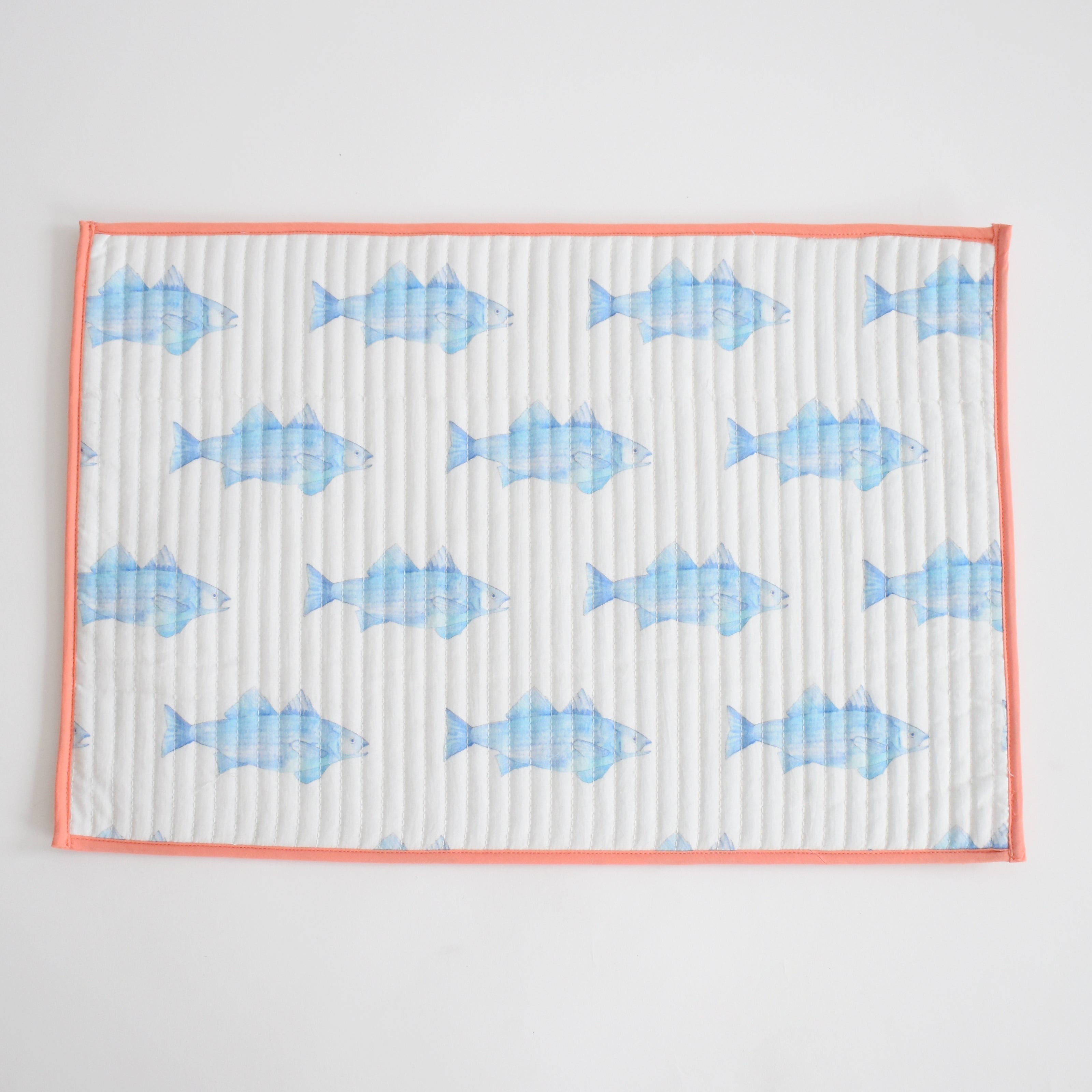 Blue Fish Placemats – Sara Fitz