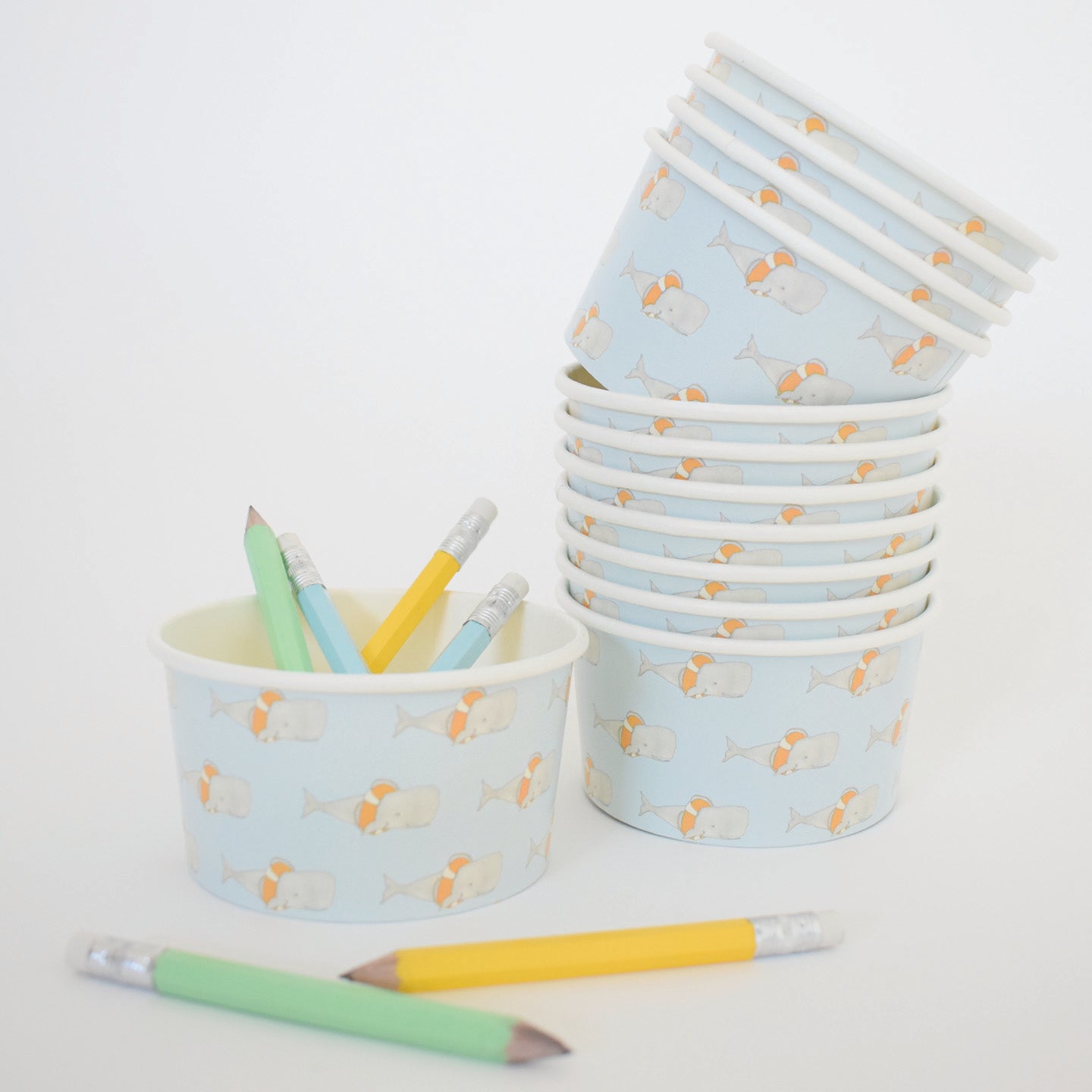 Whale Snack Cups – Sara Fitz