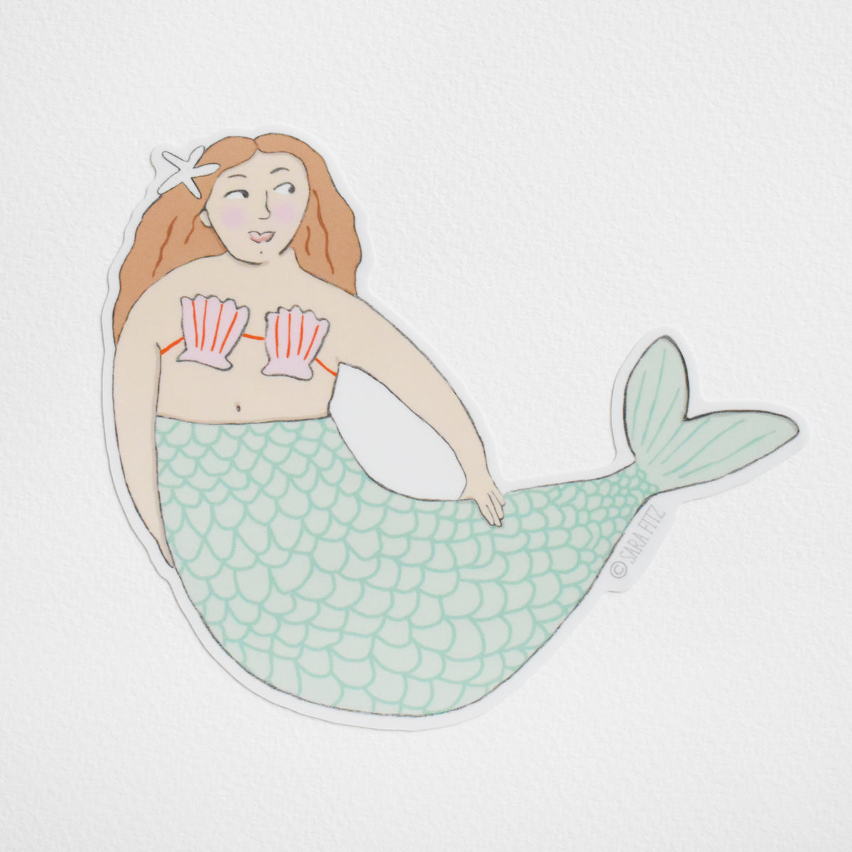 Mermaid Sticker – Sara Fitz