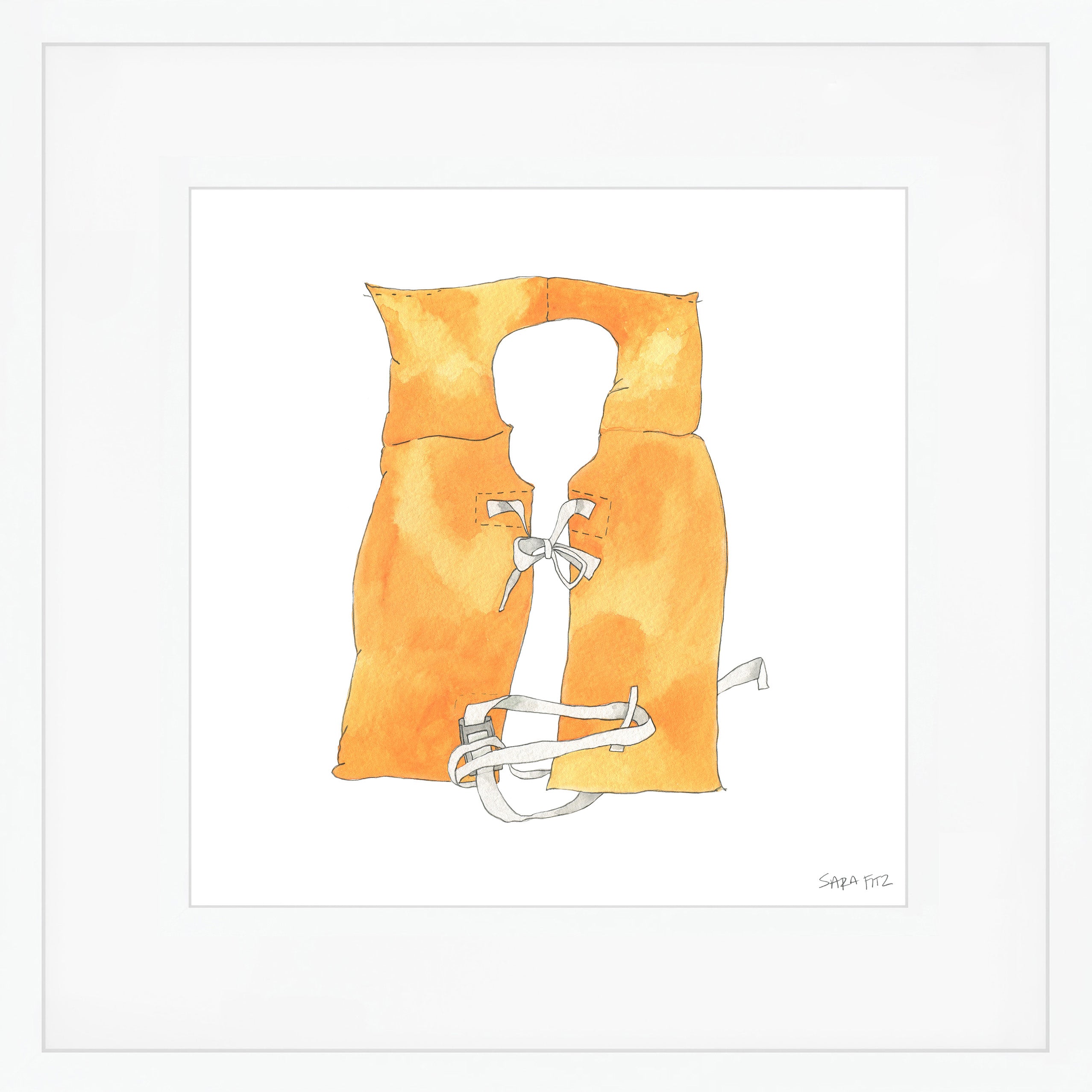Life Jacket Mega Art Print – Sara Fitz
