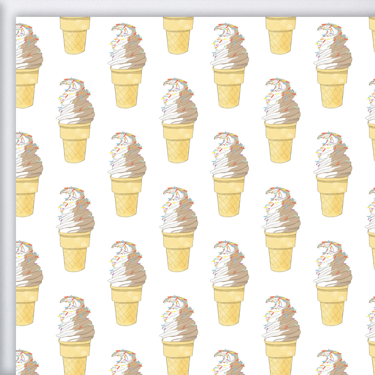 Sara Fitz Soft Serve Gift Wrap Eco Friendly 3 Sheets